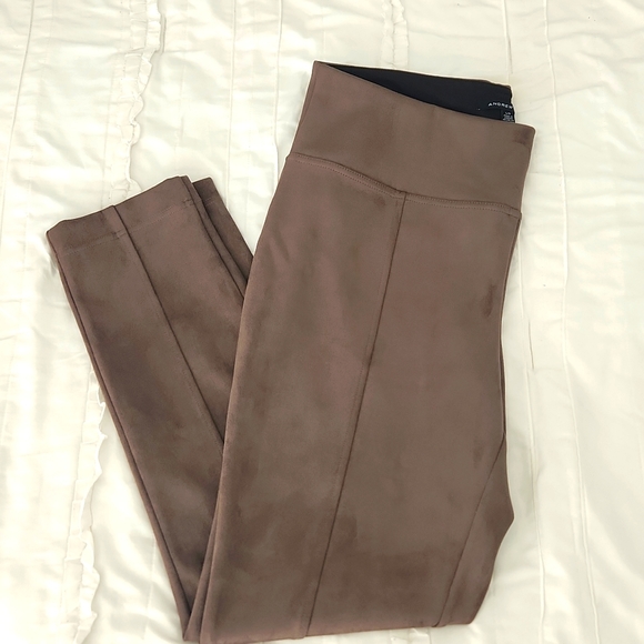 Andrew Marc | Pants & Jumpsuits | Andrew Marc Taupe High Rise Vegan ...